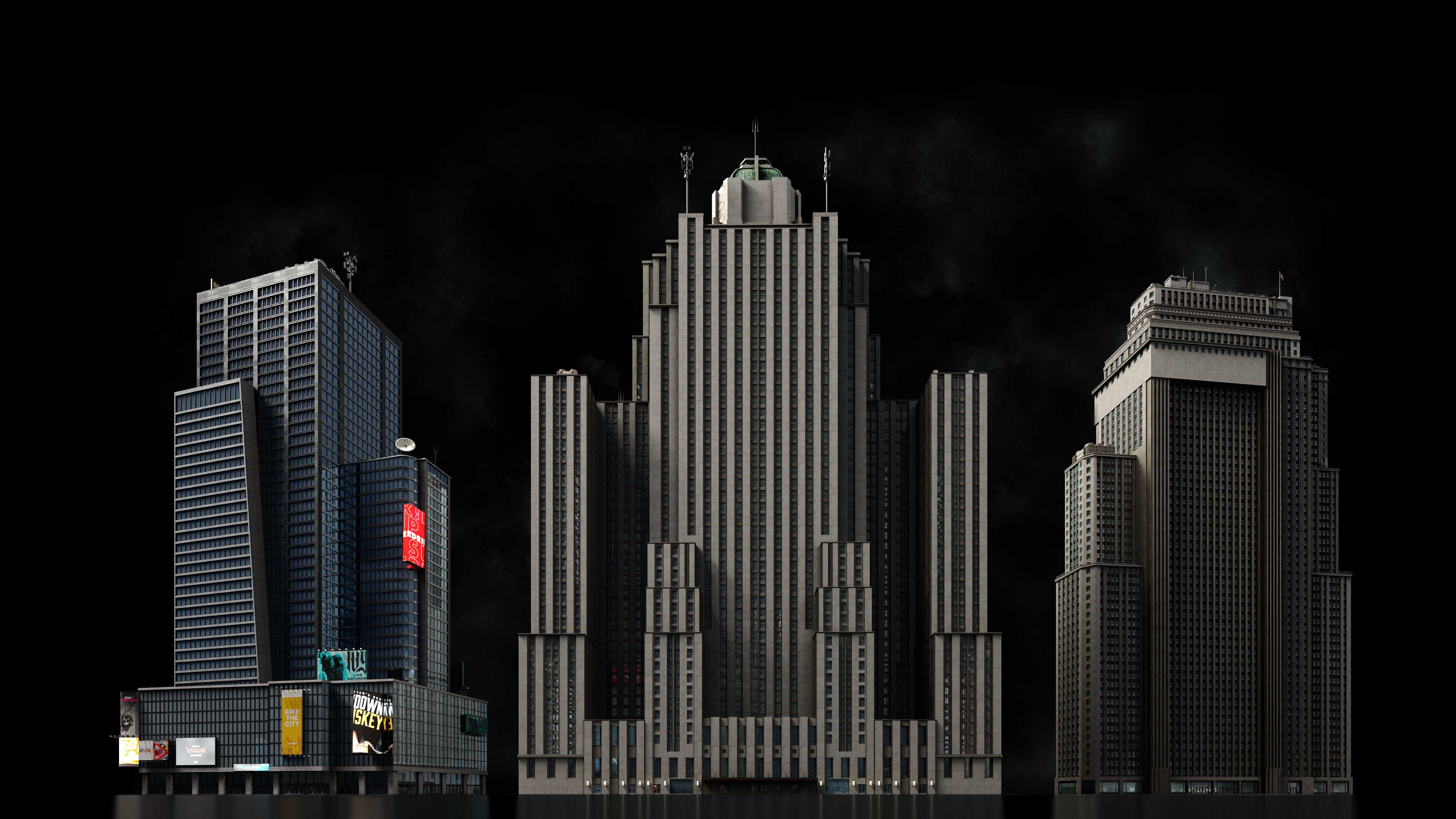 KitBash3D - MANHATTAN - 3D Asset Kit