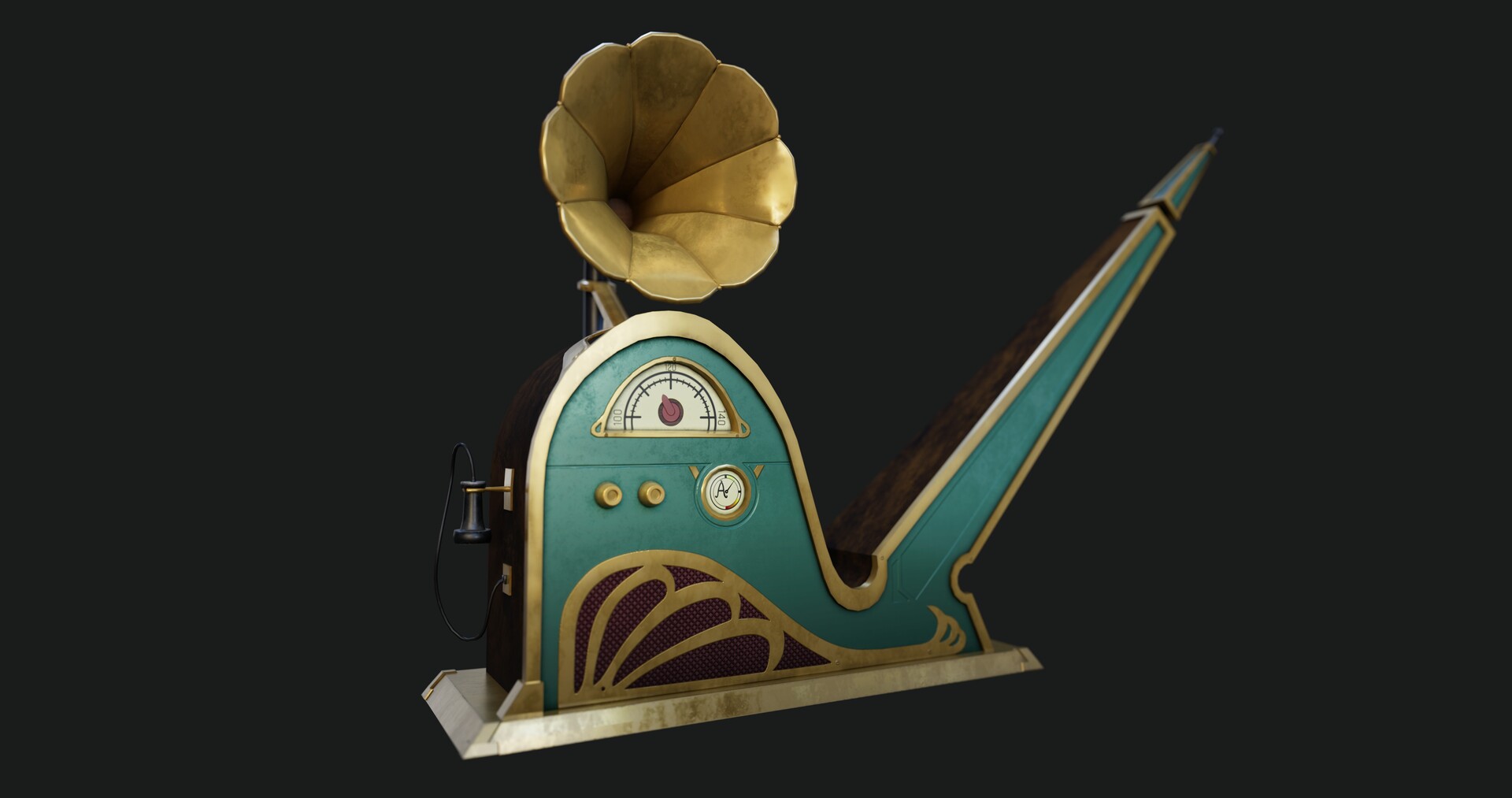 ArtStation - 1920s Radio