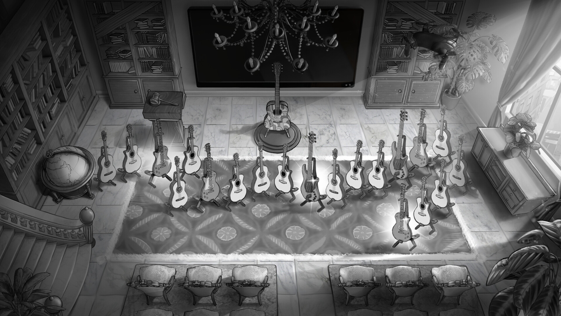 ArtStation - Auction room