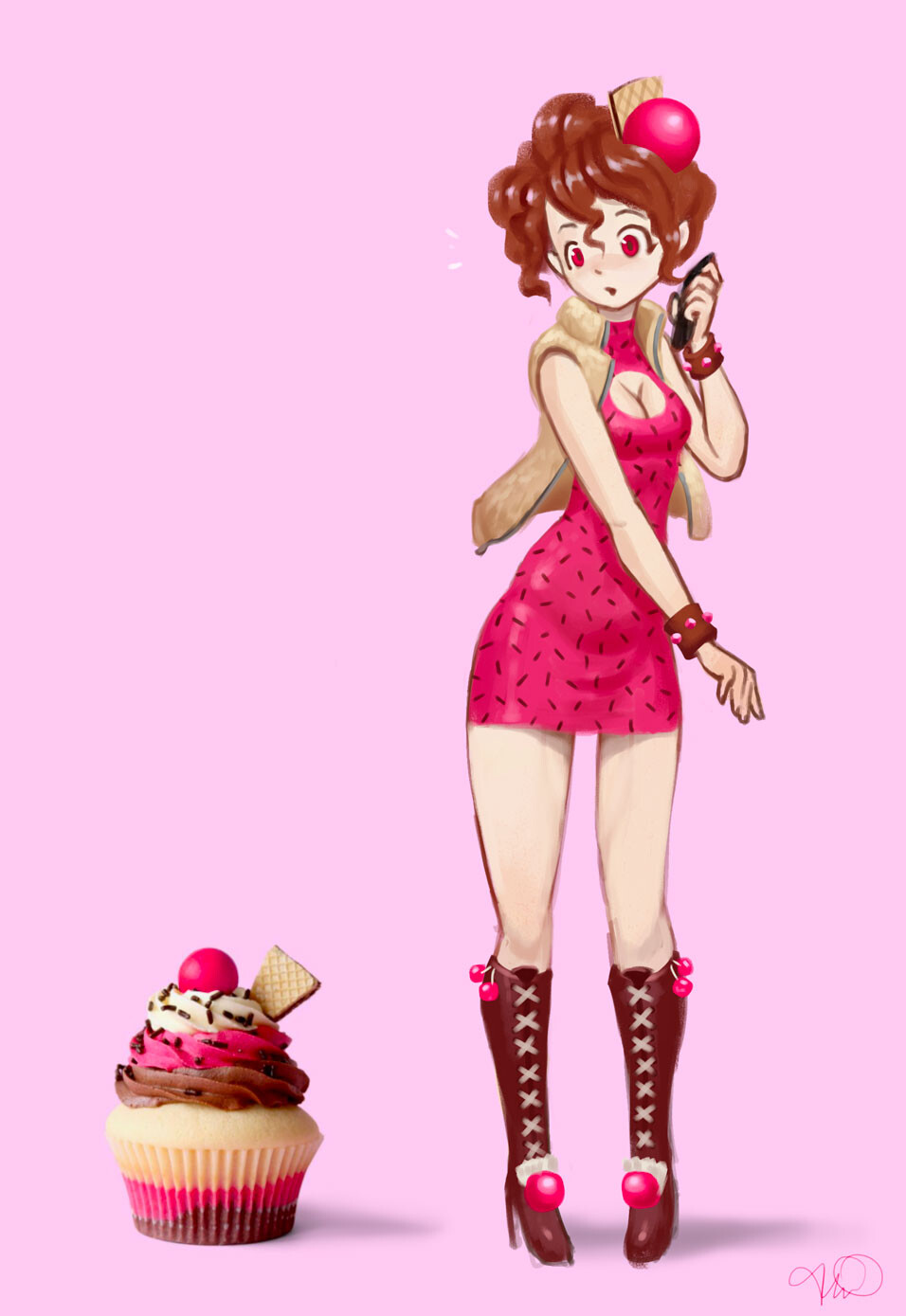 ArtStation - Cake Girl