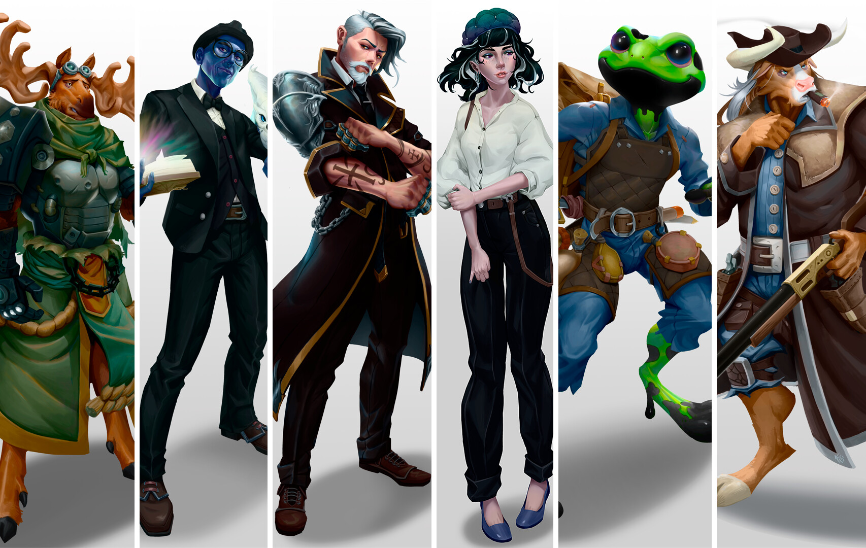 ArtStation - D&D Characters commisions