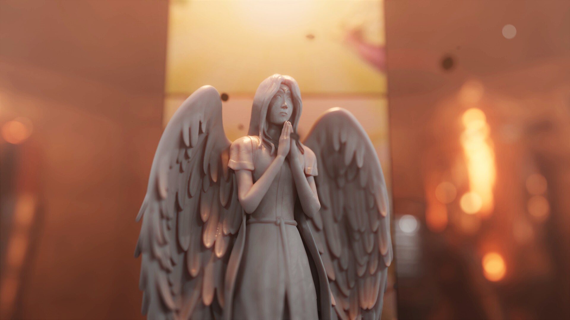 ArtStation - Xenogears Angel Scene