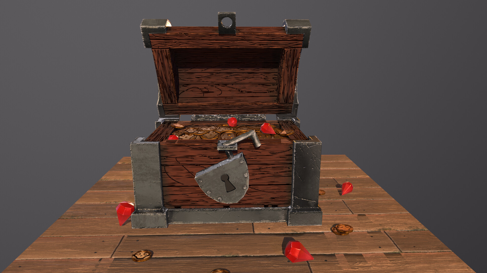 ArtStation - 3D practise Chest