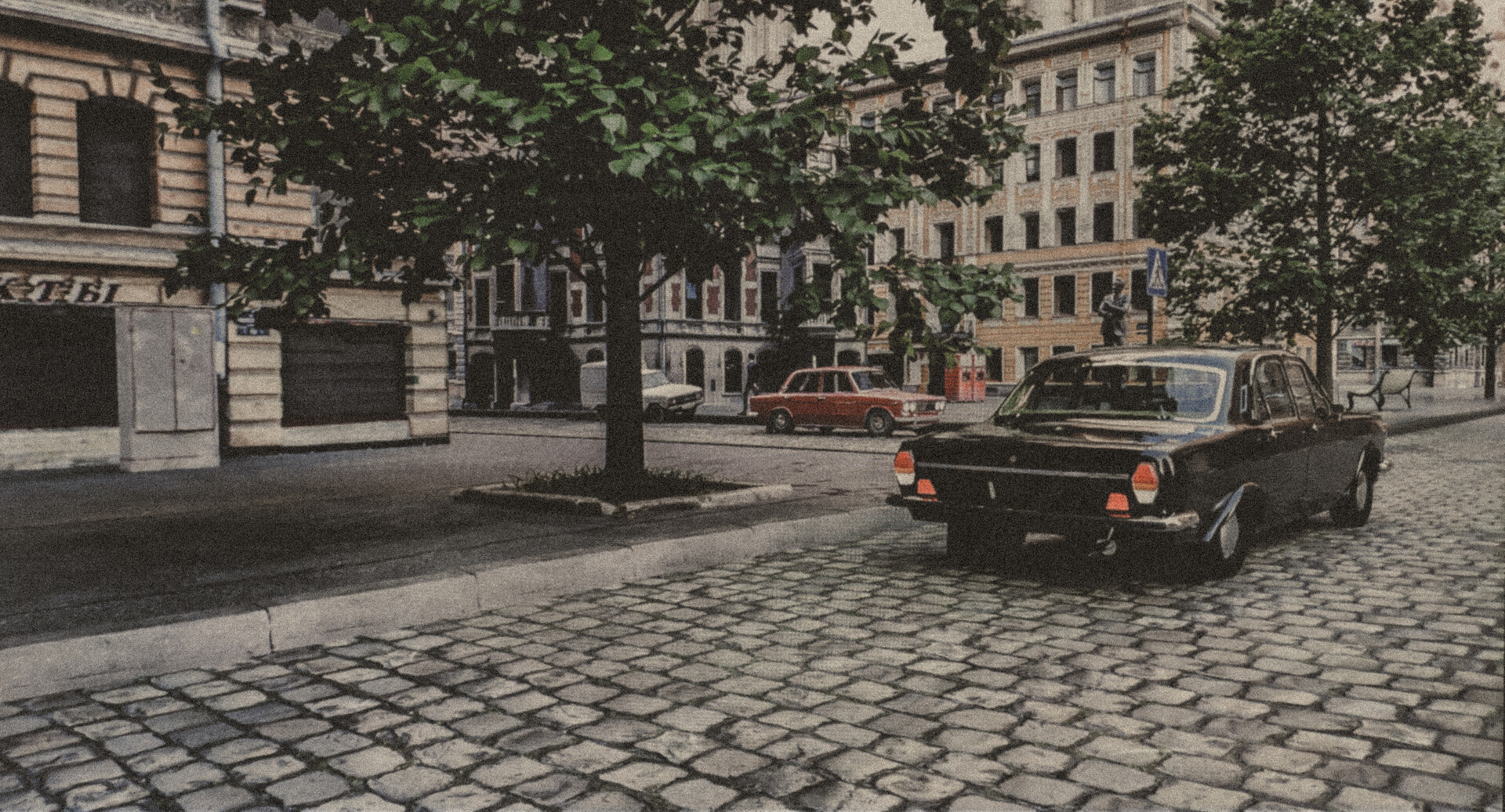 ArtStation - Soviet city 80s