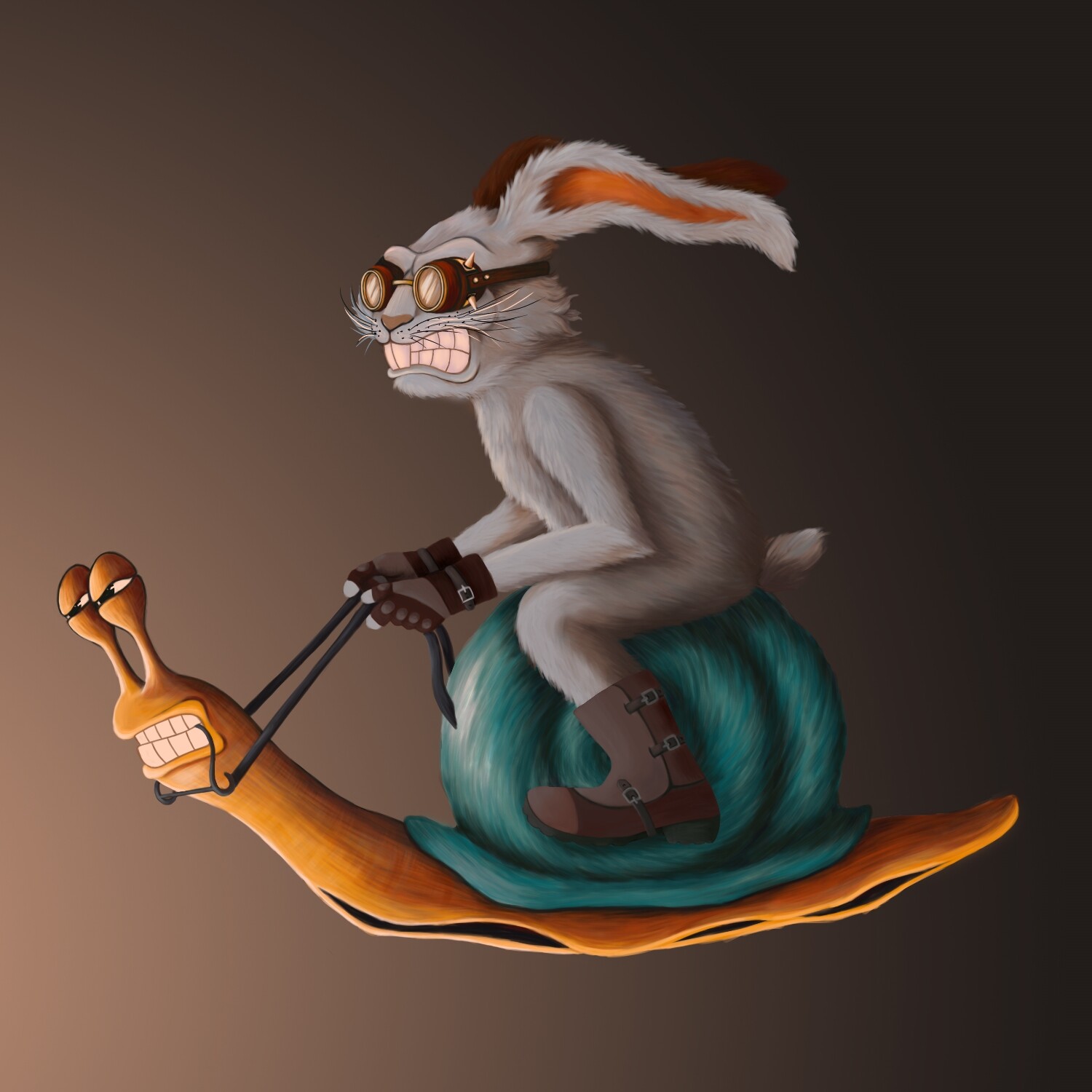ArtStation - Snailot Rabbit