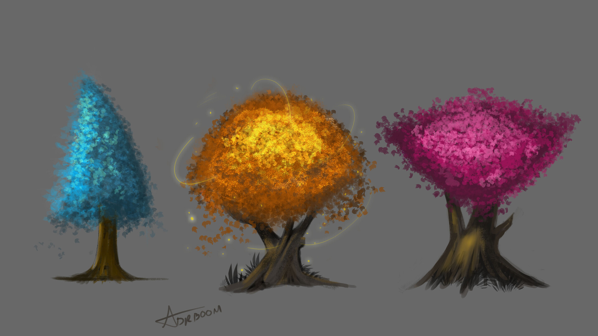 ArtStation - Power Trees