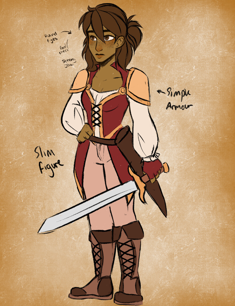 ArtStation - Character Design Study