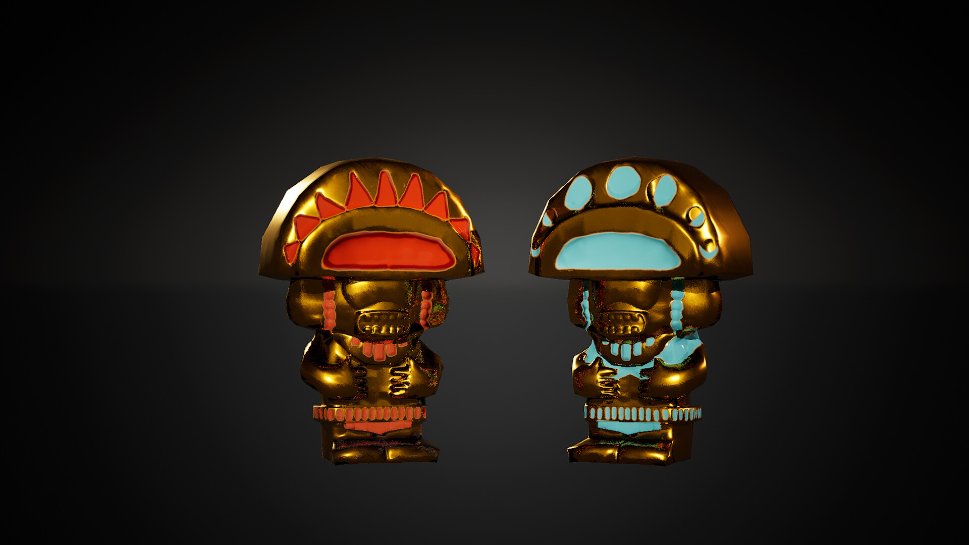 ArtStation - Sun and Moon Idol