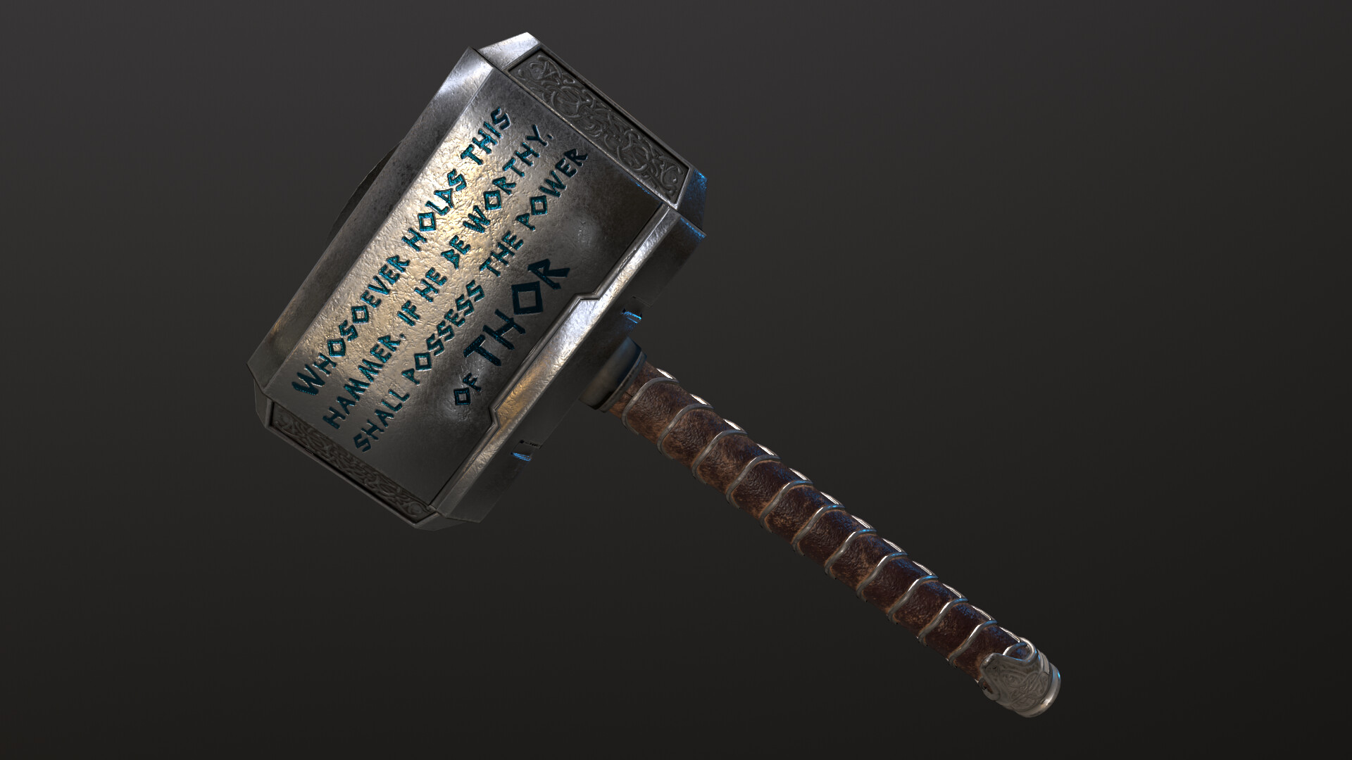 ArtStation - Mjolnir - Marvel