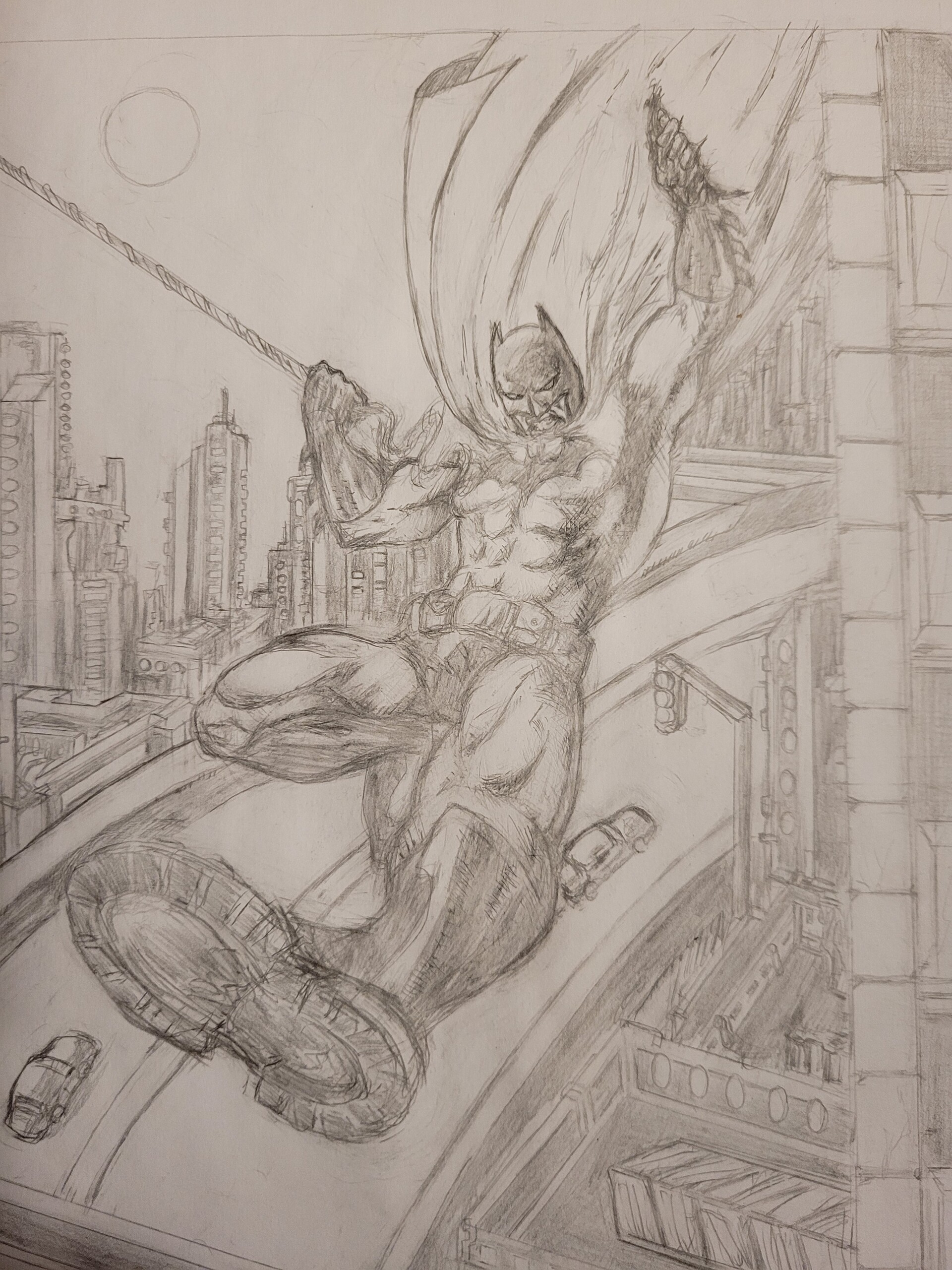 ArtStation - Batman pencils