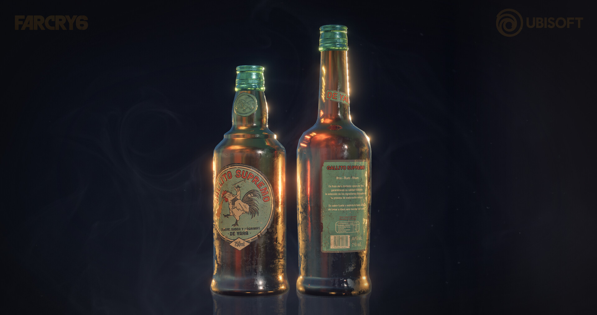 Bolor - FarCry 6 Cinematic Props - Smoke and Rum