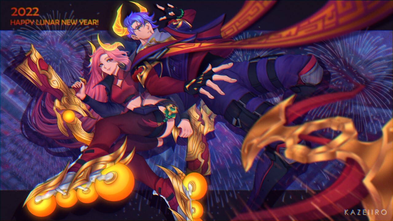 ArtStation - Lunar Beast Miss Fortune & Aphelios