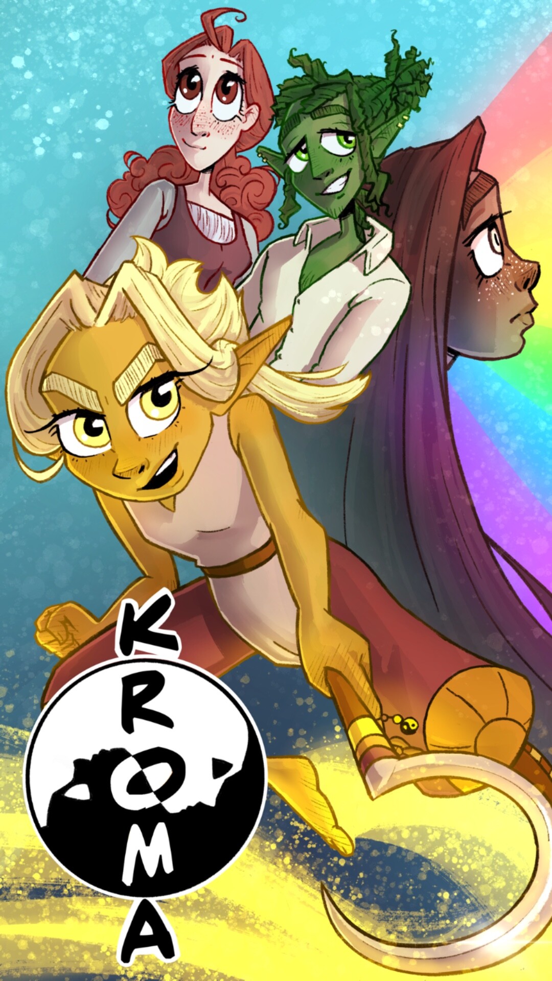 ArtStation - KROMA Comic Cover