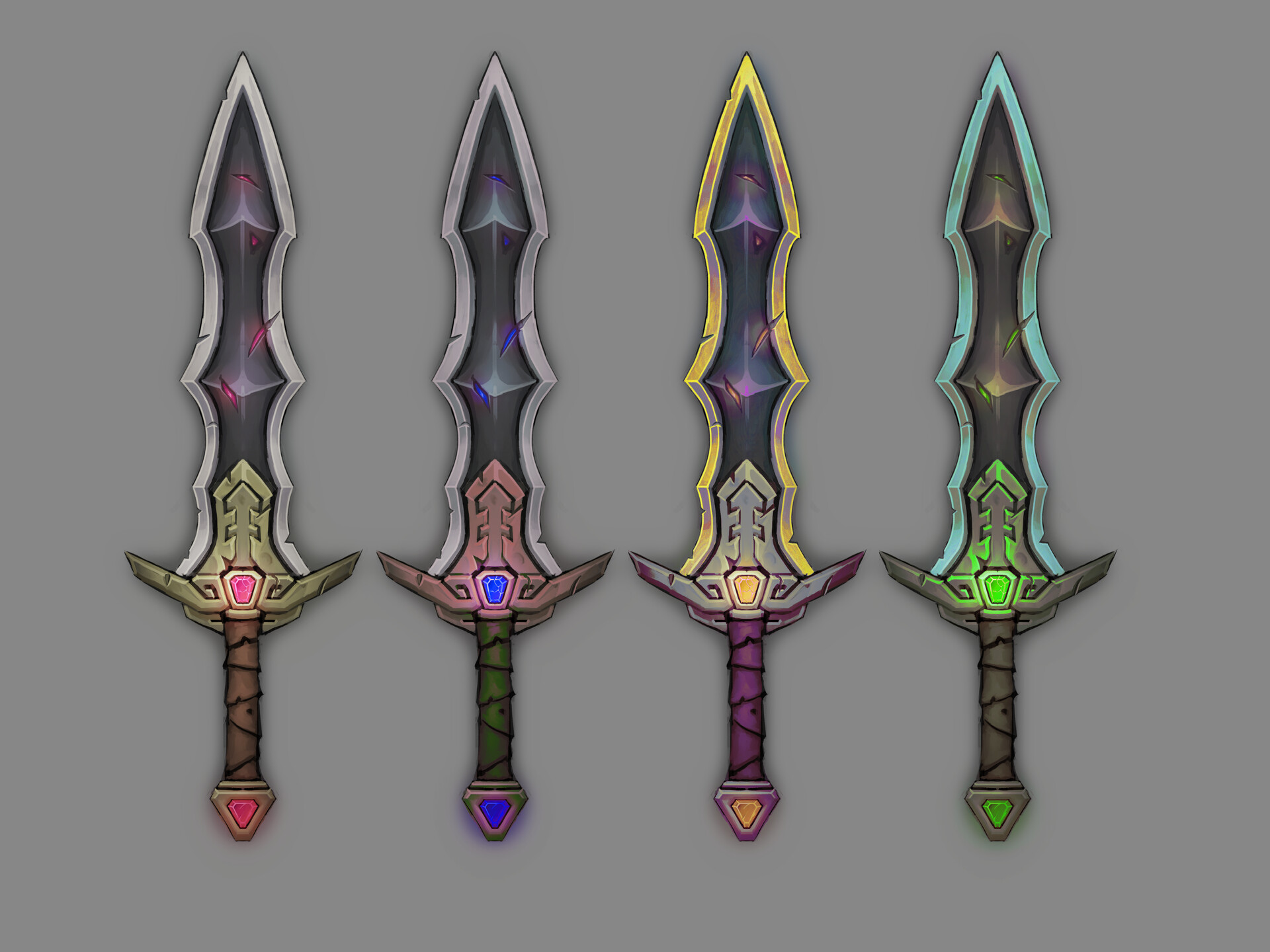 ArtStation - Warcraft-Inspired Sword
