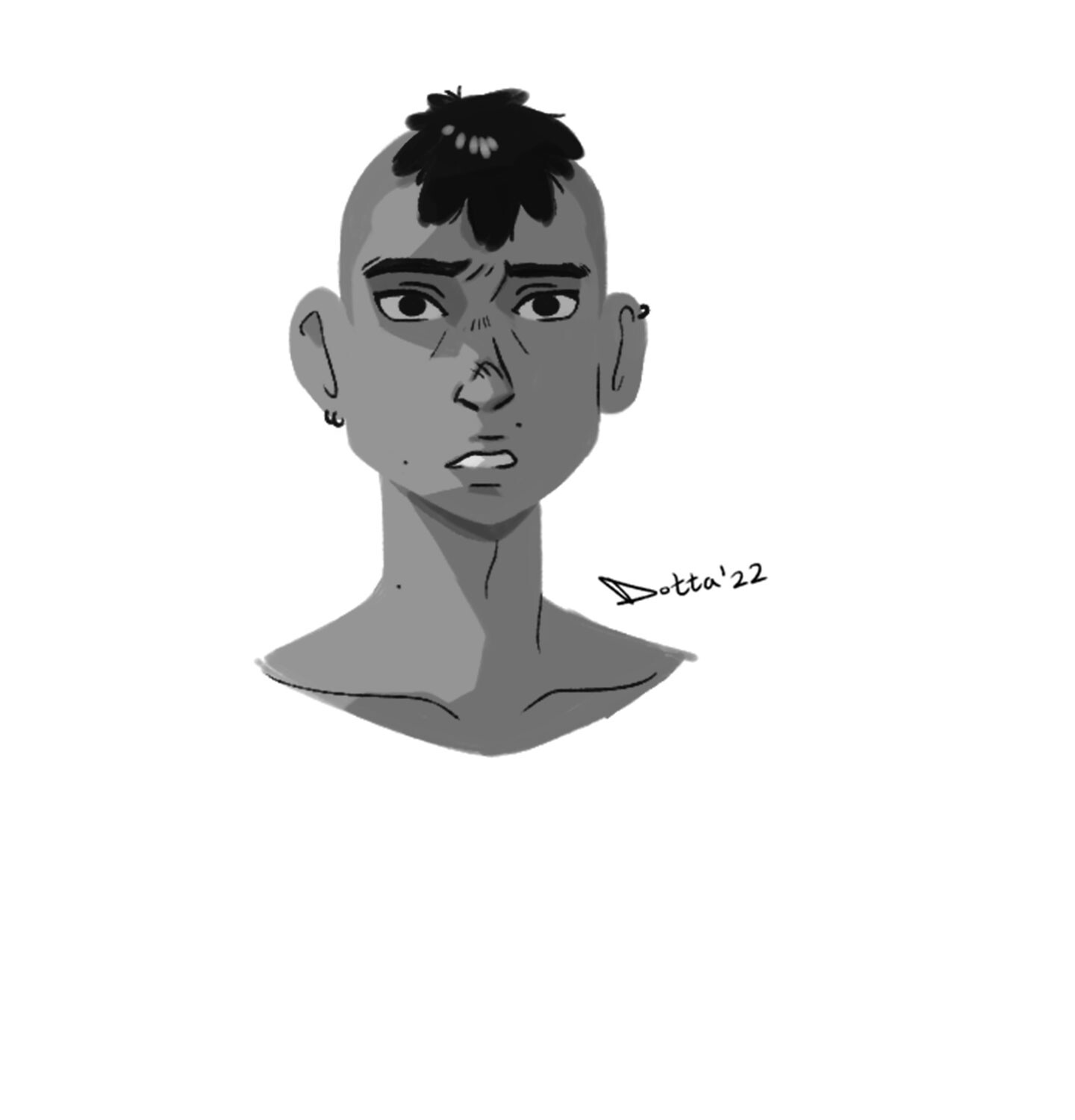 ArtStation - Boy in shadow