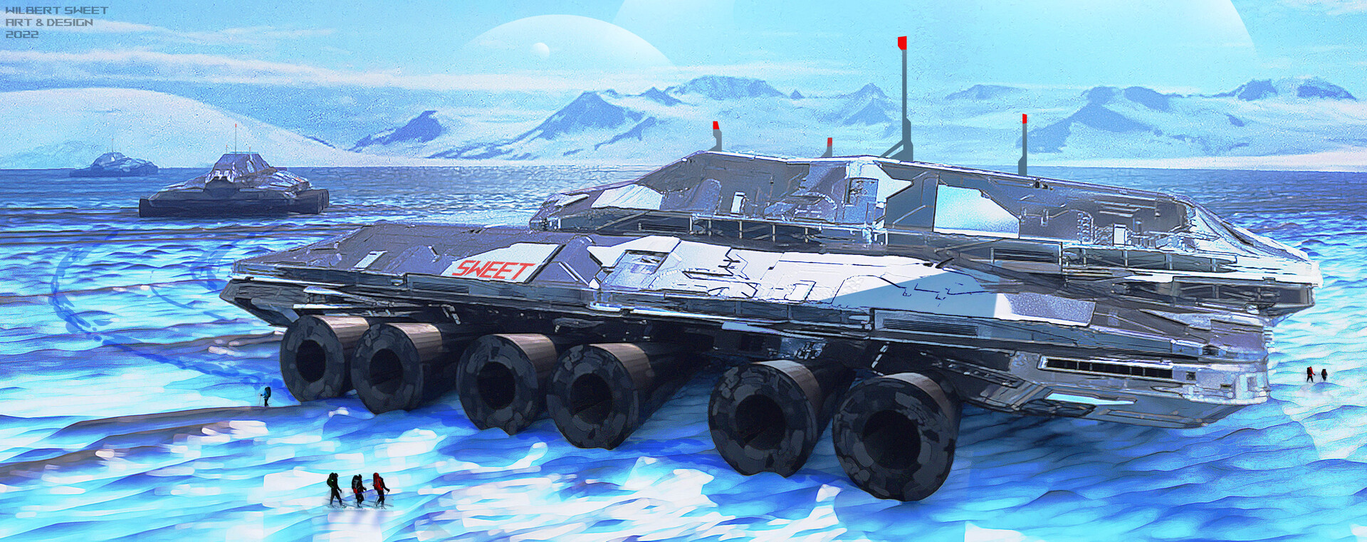 ArtStation - Arctic class Rovers