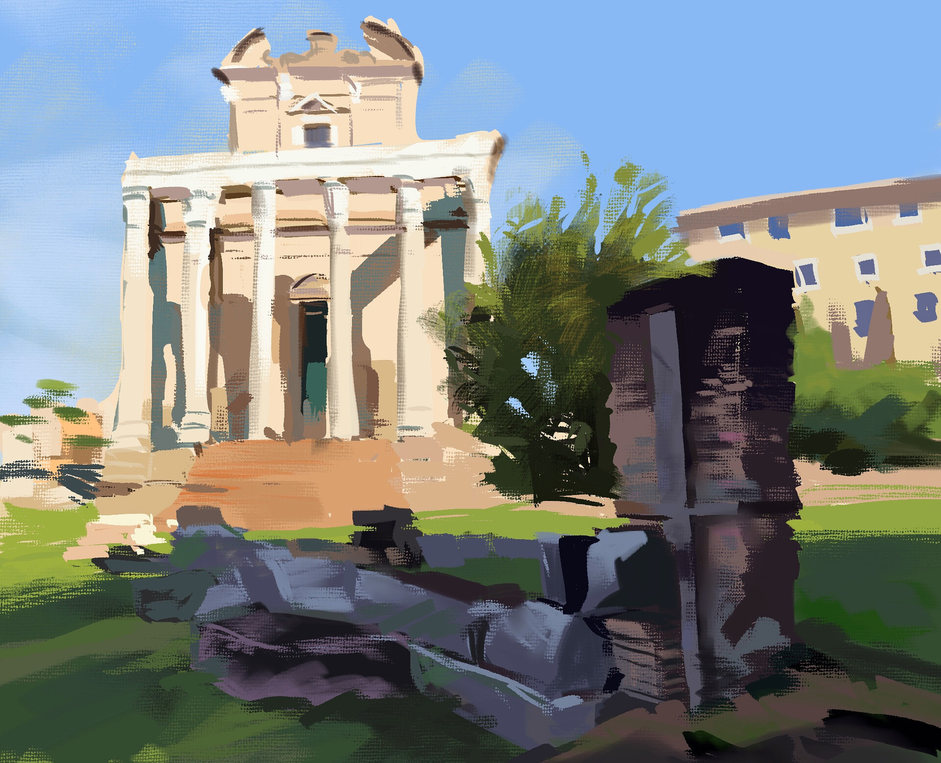 ArtStation - The forum, Rome