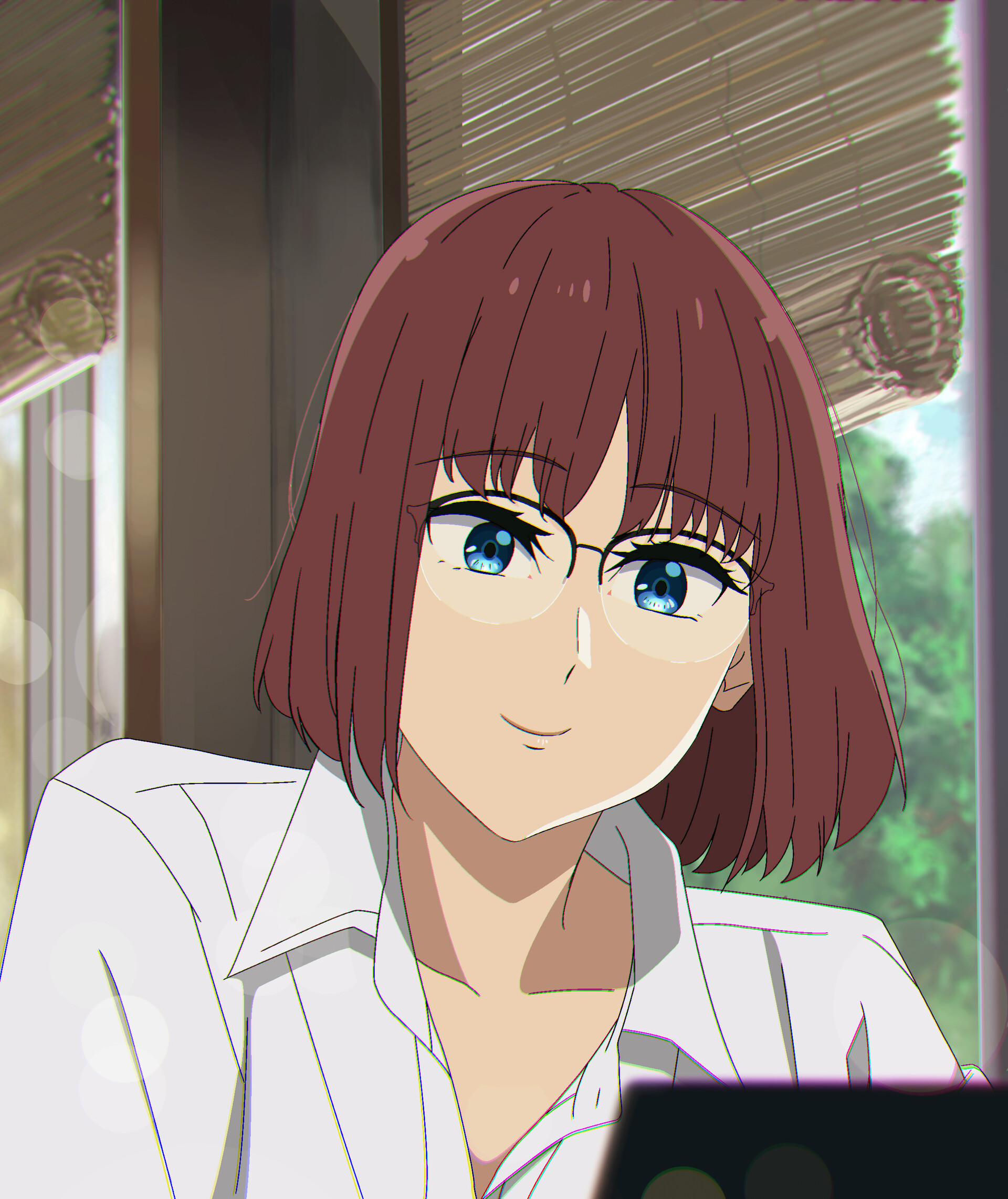 ArtStation - Girl wearing Glasses