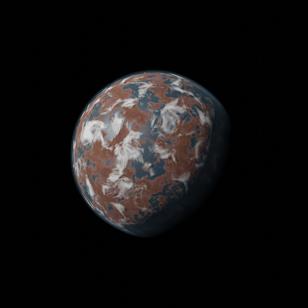 ArtStation - Blender Procedural Planets