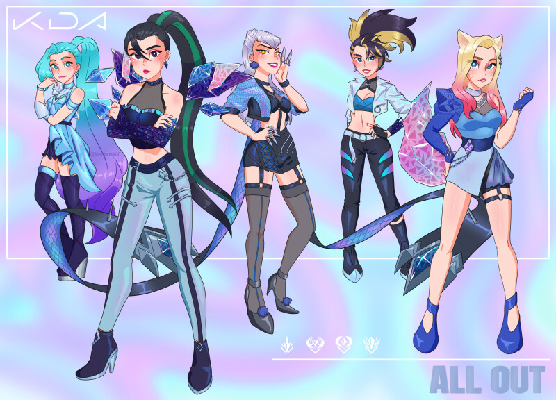 ArtStation - K/DA