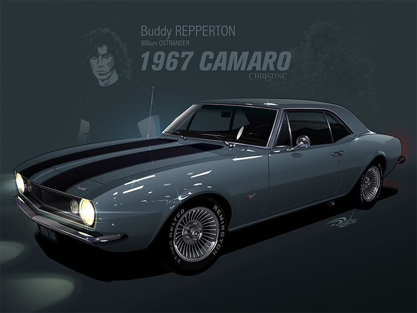 ArtStation - 1967 Camaro - Buddy Repperton