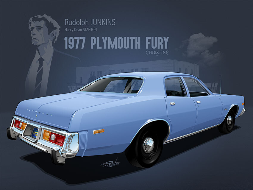 ArtStation - 1977 Plymouth Fury