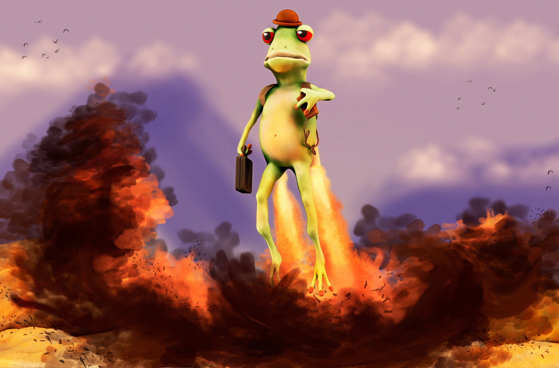 ArtStation - Frog - Character
