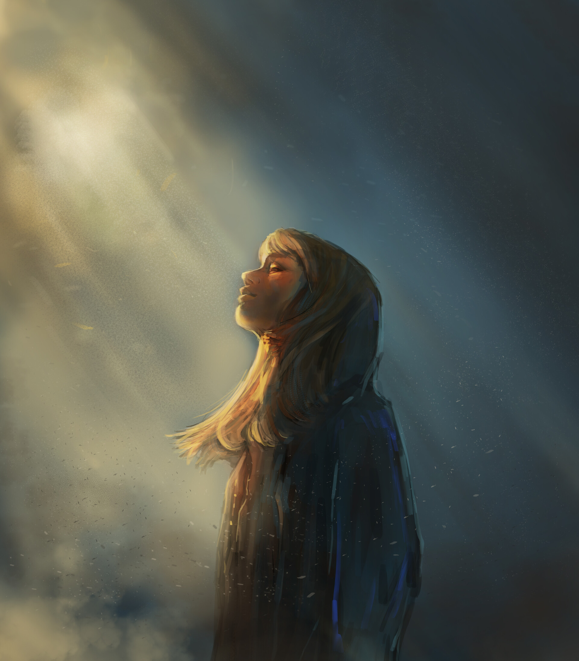 ArtStation - Girl in the sun