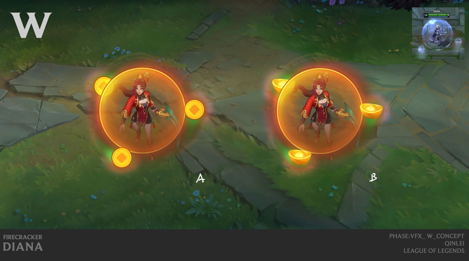 Stone - Firecracker Diana