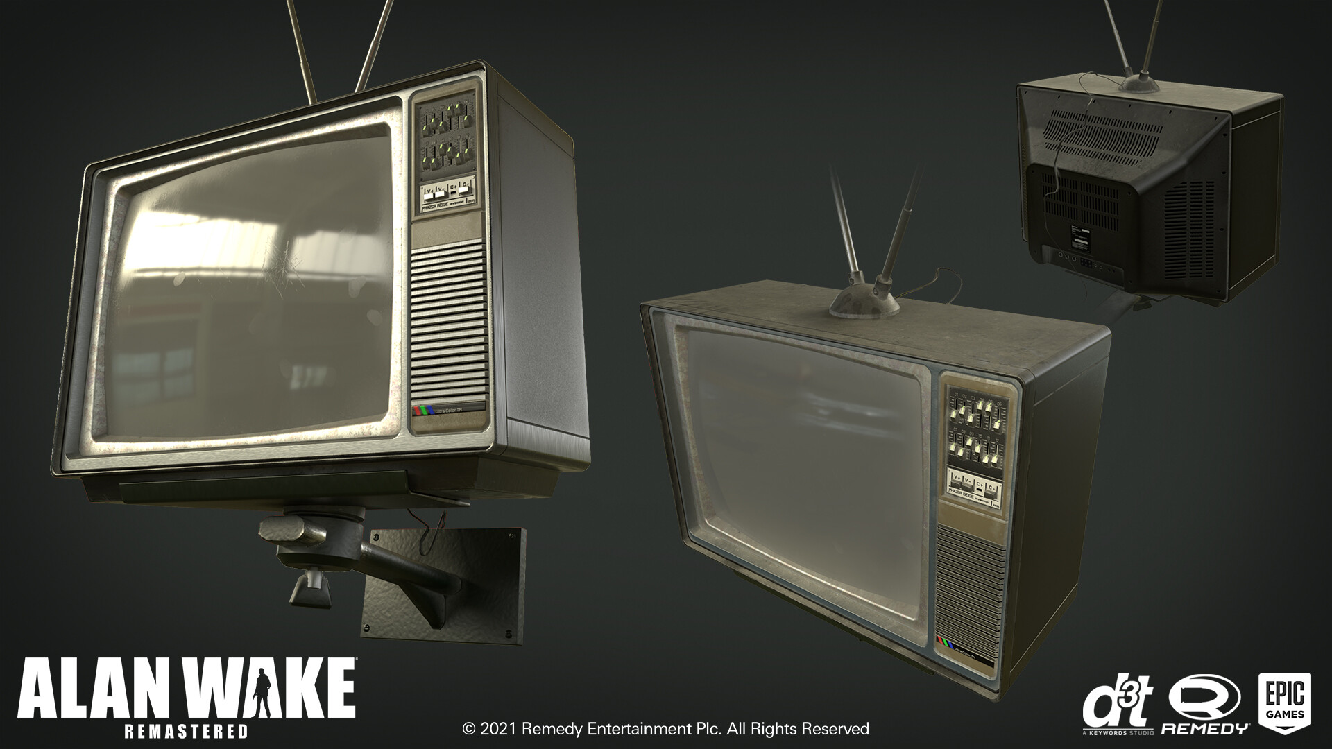 d3t Ltd / Coconut Lizard - Alan Wake Remastered - Prop Art