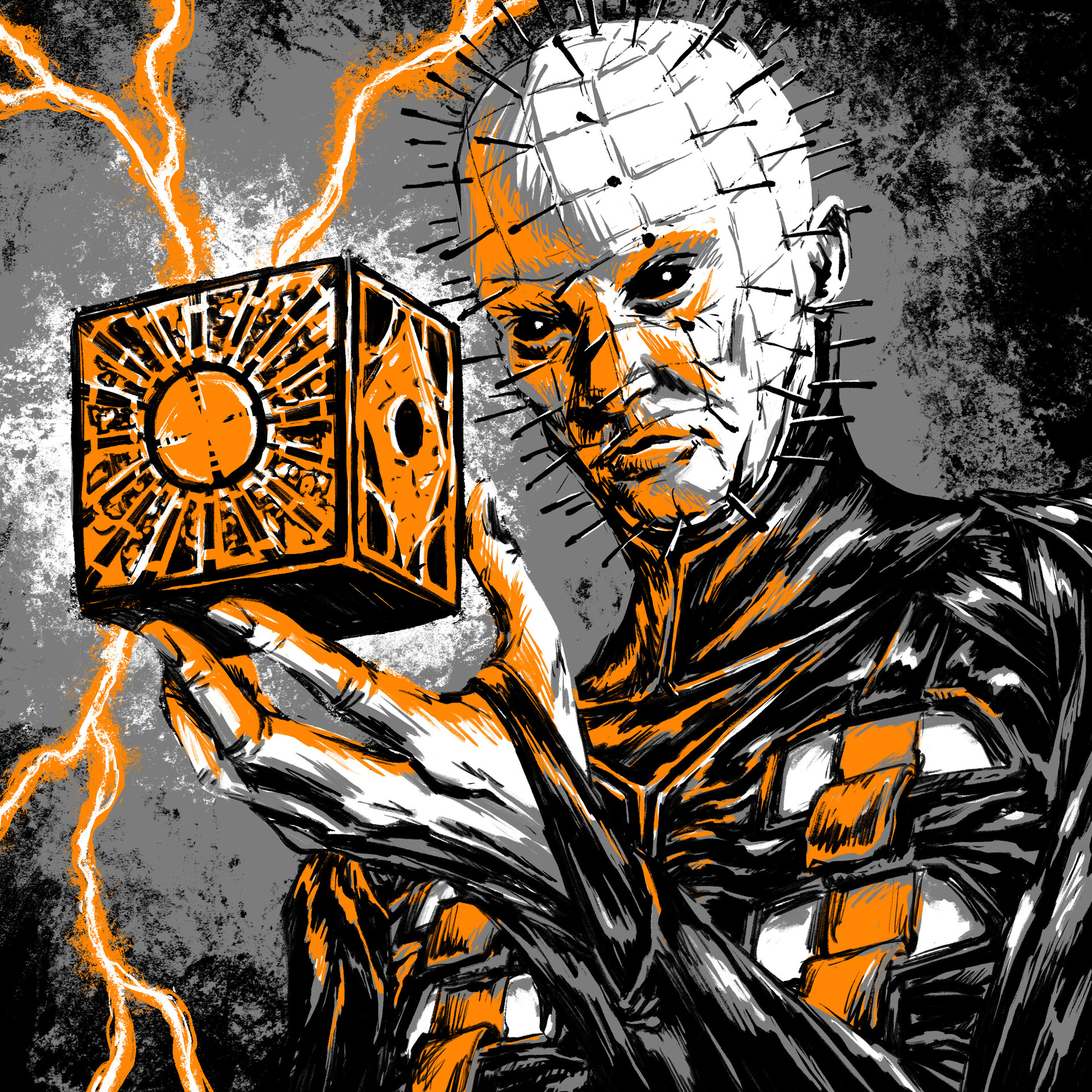 Hellraiser Pinhead Face