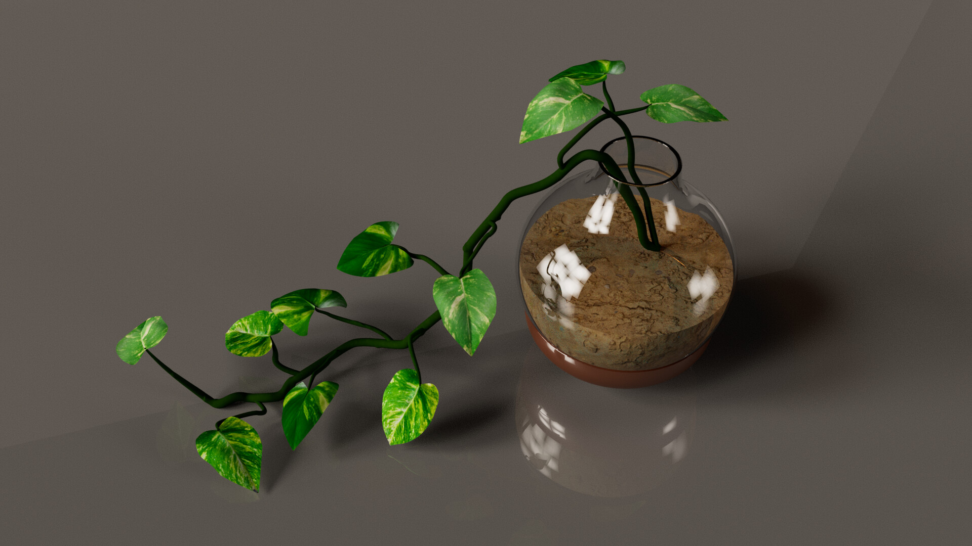 ArtStation - Glass Plant Port