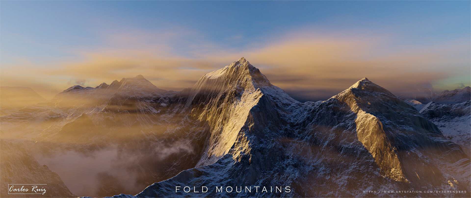 ArtStation - Fold Mountains