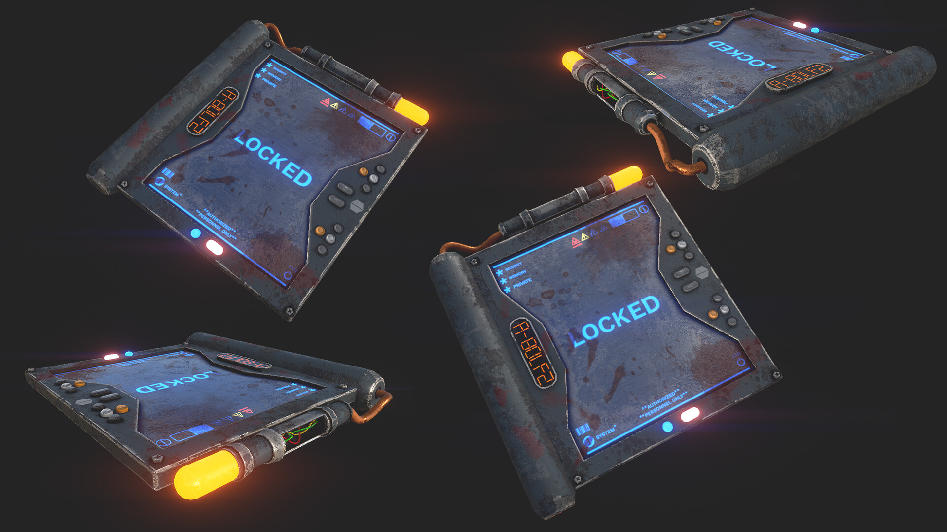 ArtStation - Project Bovine - Datapad