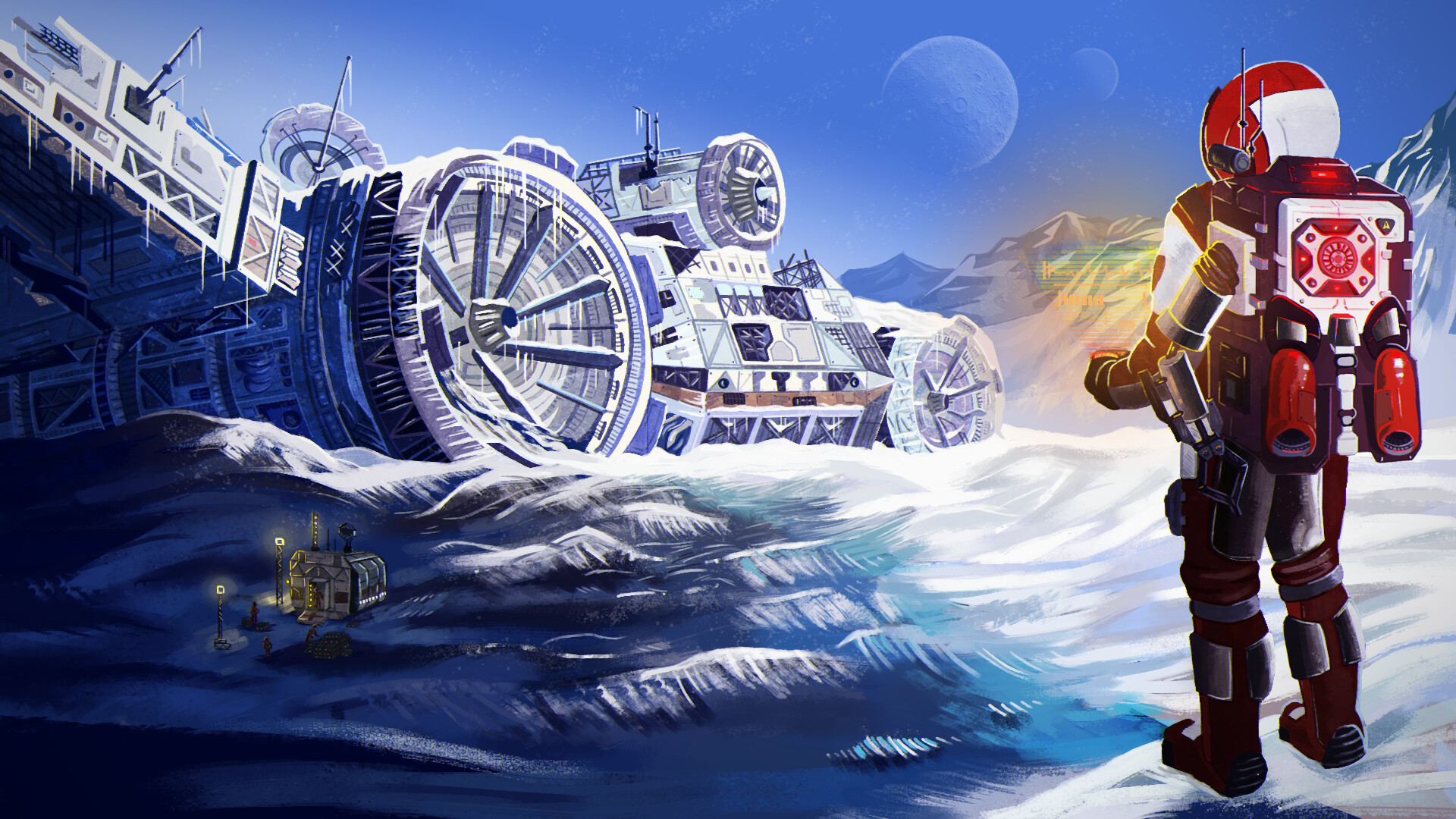 ArtStation - Exploring a New Planet