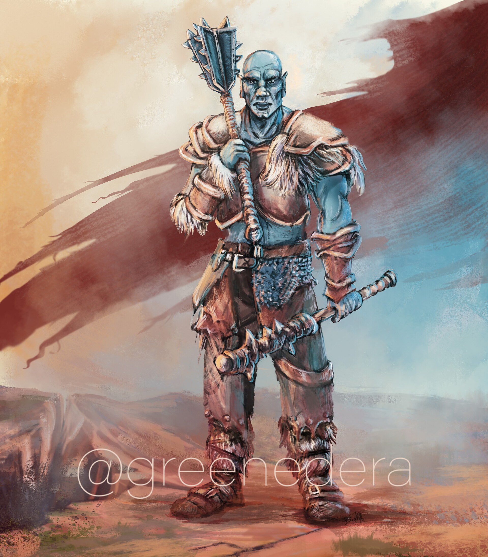 Elena "Greenedera" Zambelli - Dragonlance Nexus sketches