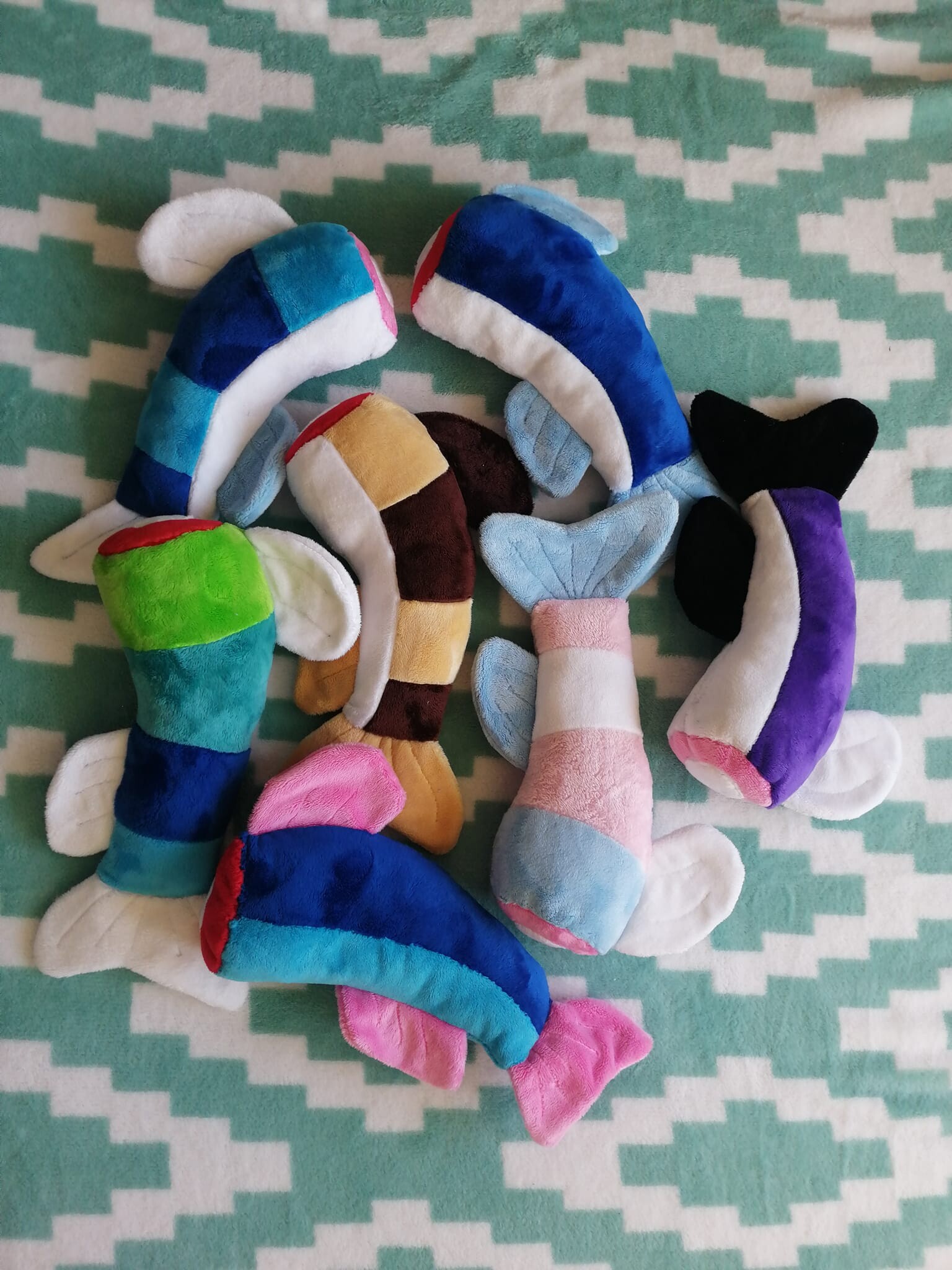 ArtStation - Fish tails- Plush