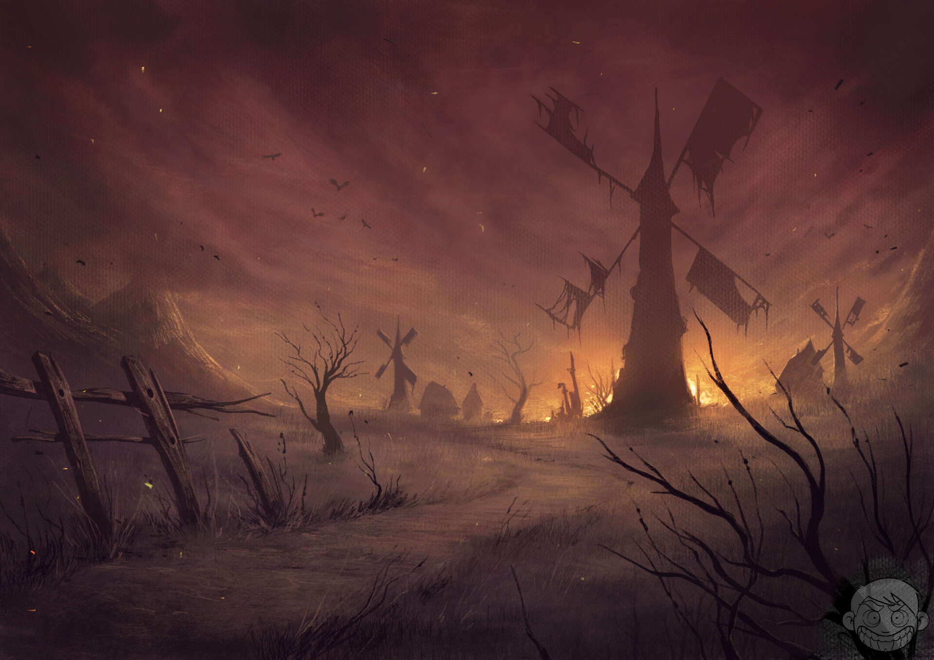 ArtStation - Goblin_Land windmill