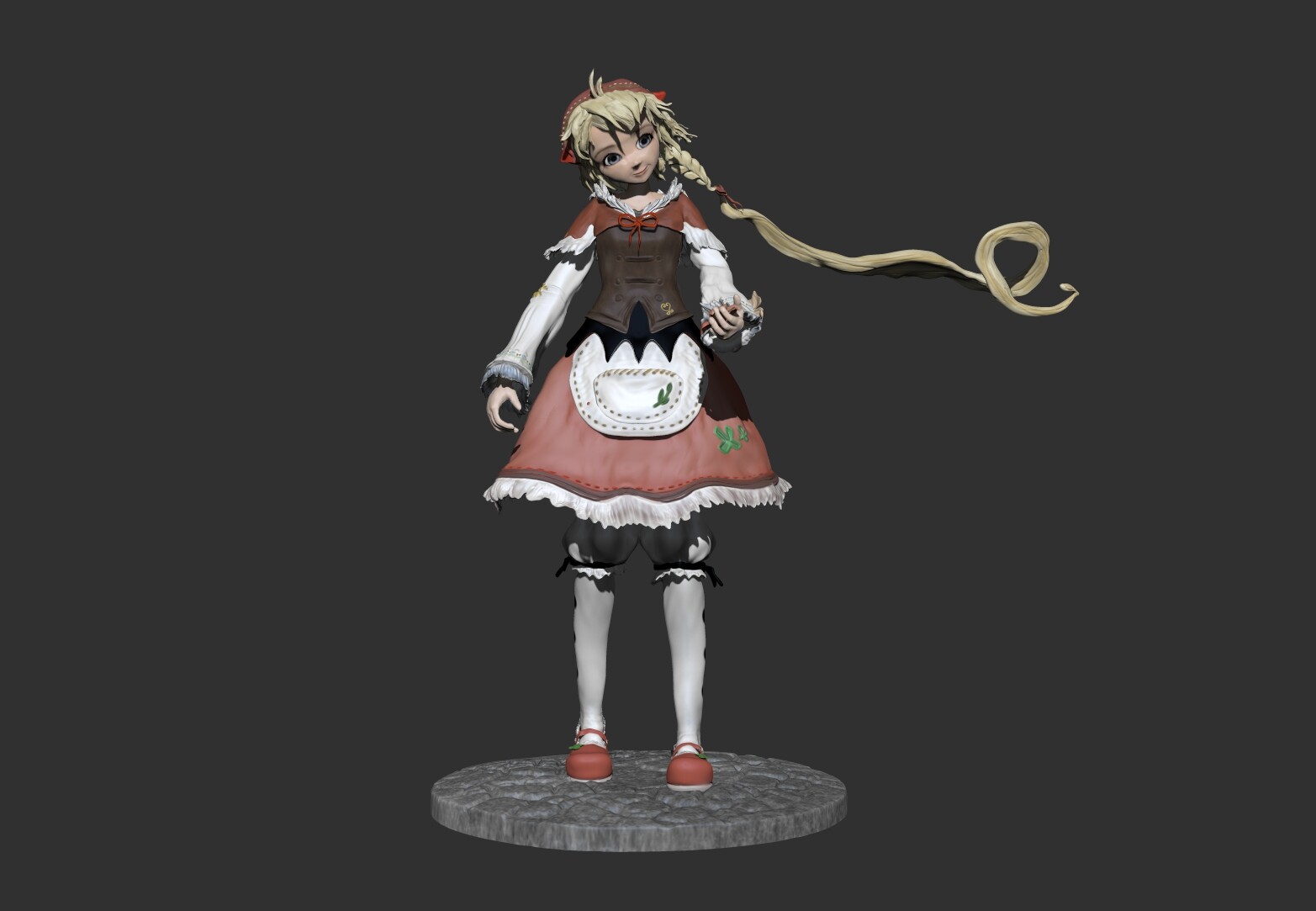 Aleksandra Miteva - Character Model for 3D Printing - Polka from ...