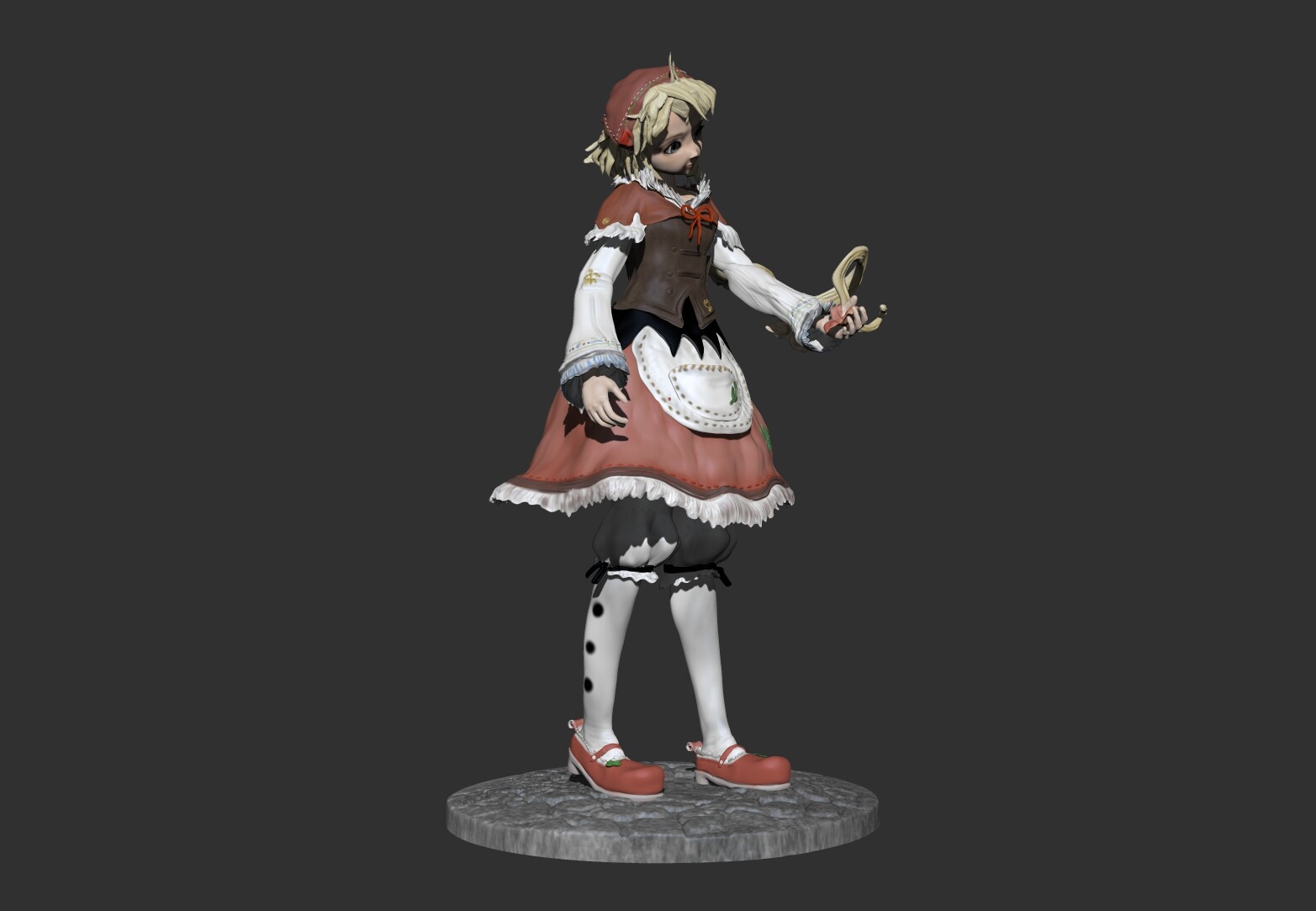 Aleksandra Miteva - Character Model for 3D Printing - Polka from ...