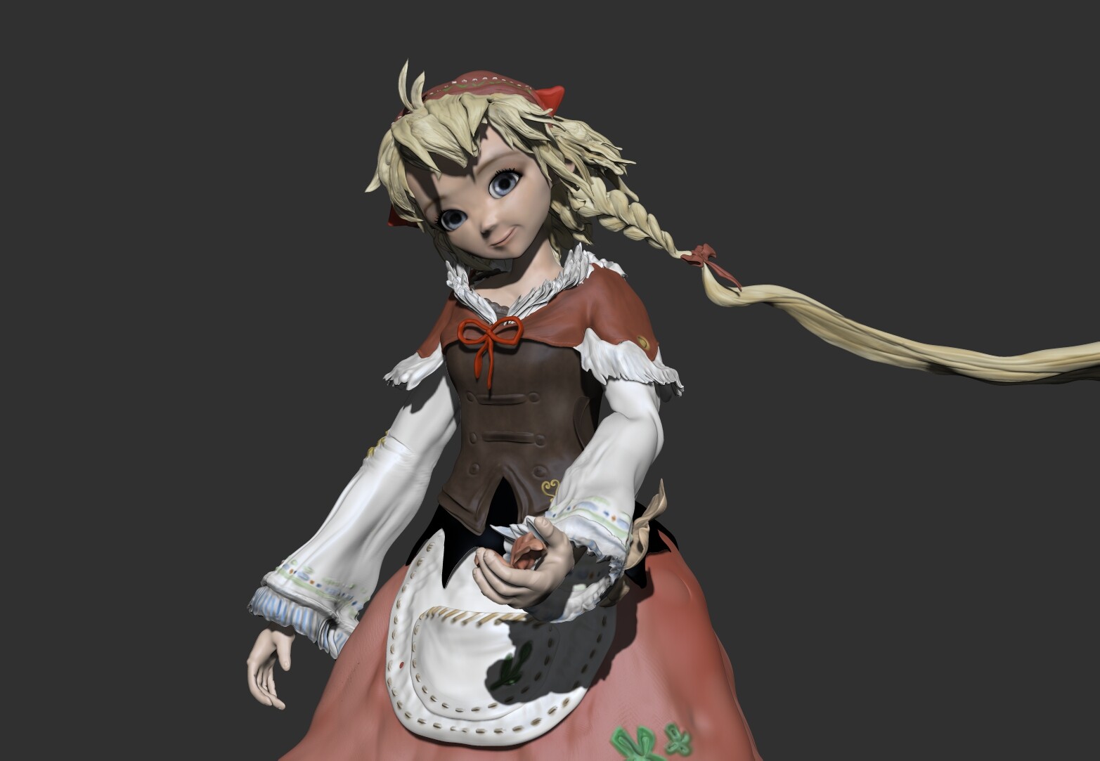 Aleksandra Miteva - Character Model for 3D Printing - Polka from ...