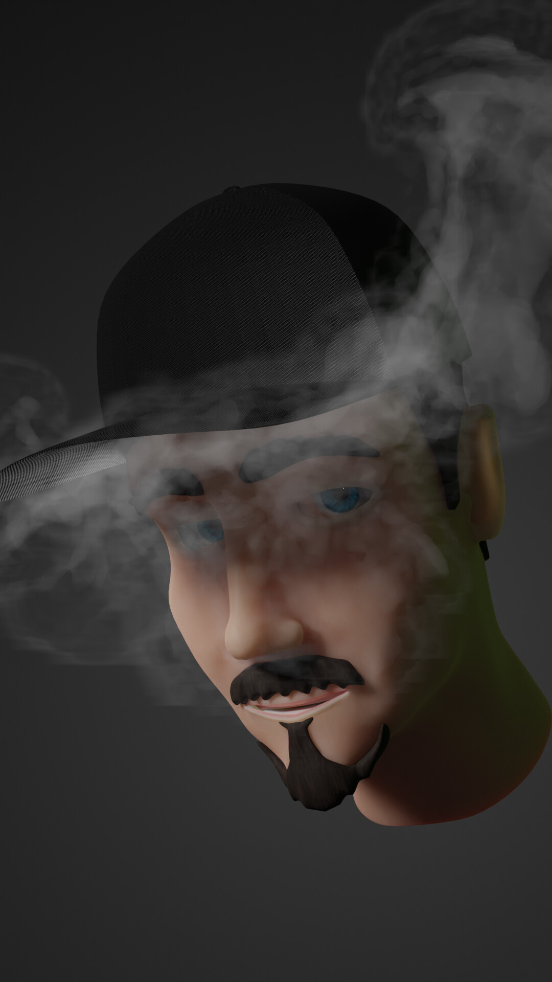 ArtStation - Smoking Guy