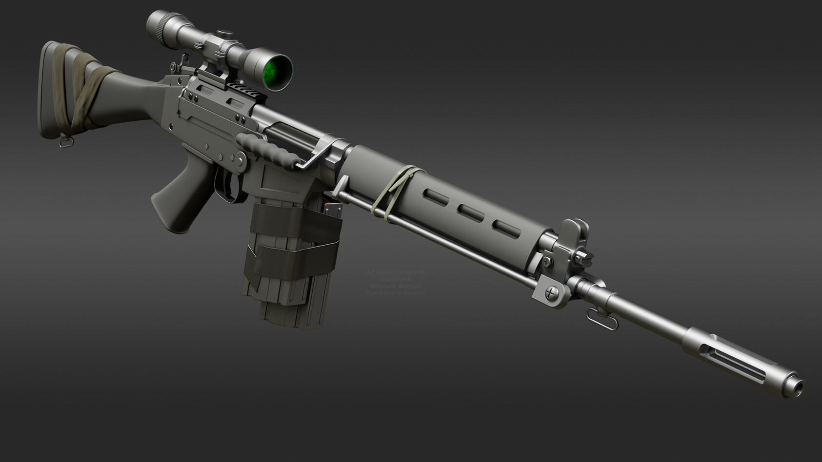 fn fal sniper setup