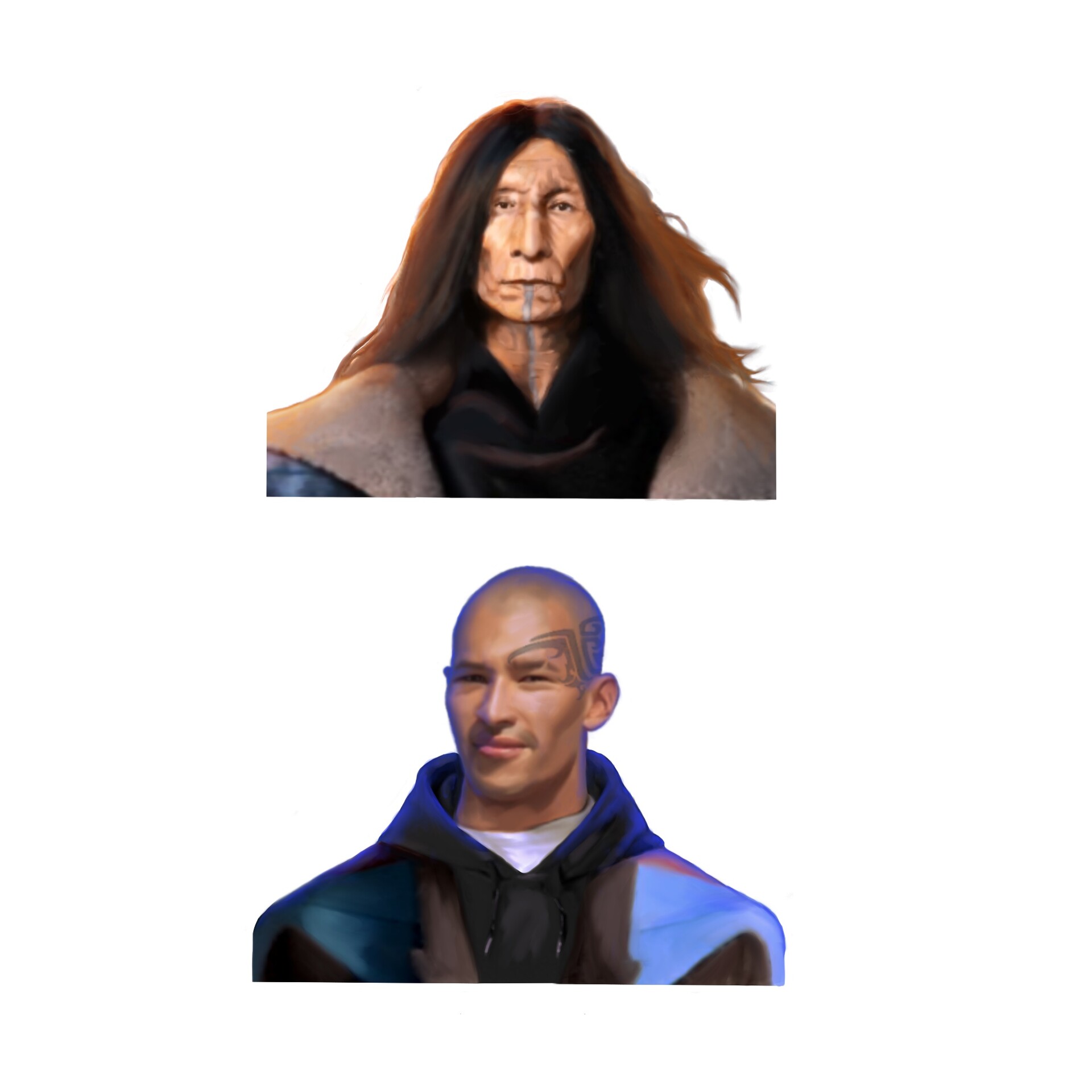 ArtStation - Quick Digital portraits