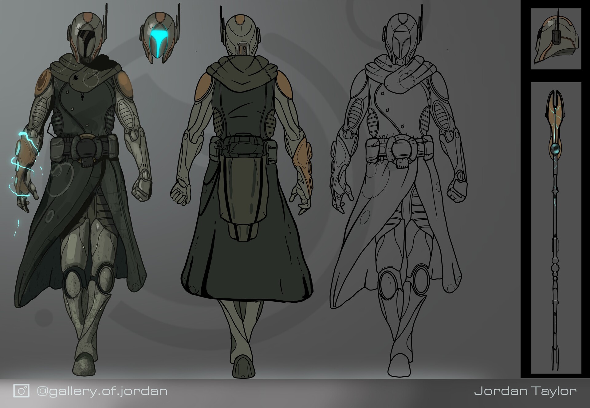 ArtStation - Android-Mage character design