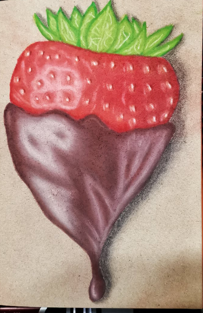 Chocolate Strawberry Drawing