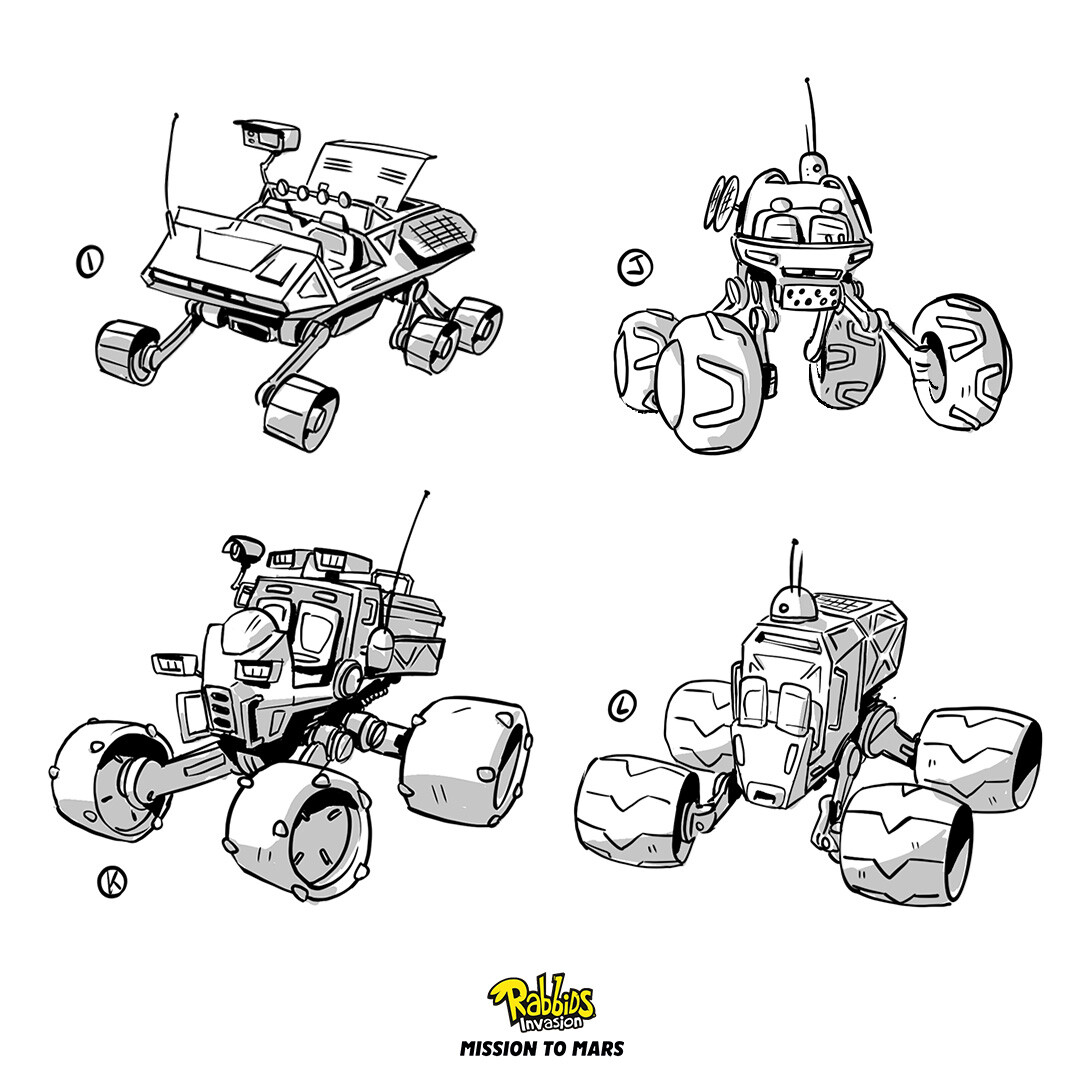 Luc Grzesiak - Rabbids Invasion Special: Mission to Mars (Design)