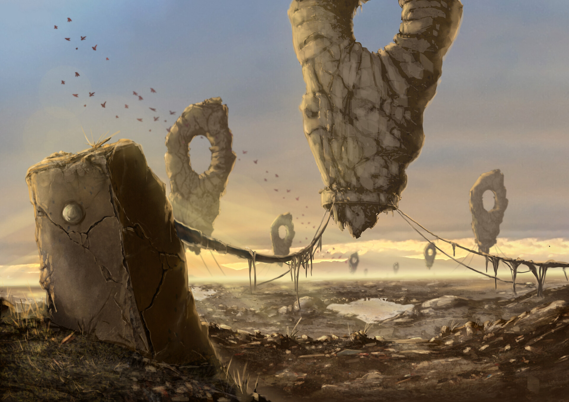 Art from the Ninth World of the Numenera setting