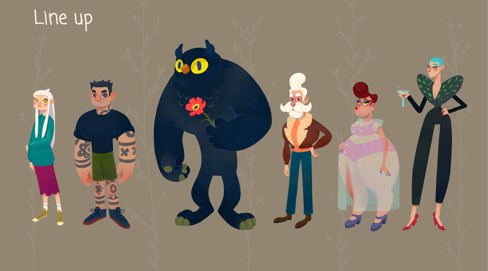 ArtStation - Line up