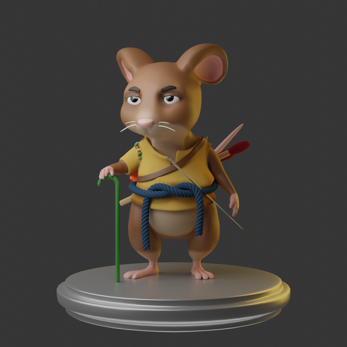 ArtStation - Adventurous Old Mouse